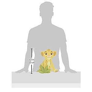 Disney Lion King Shaped Wall Art, Yellow