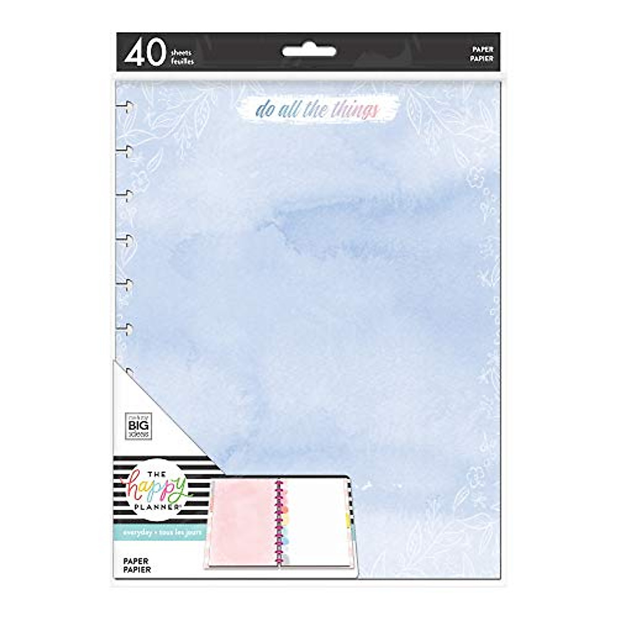 The Happy Planner Classic Pen Case - Journaling & Planner Accessories - Whatever! Theme - Zippered Pouch - School Supplies