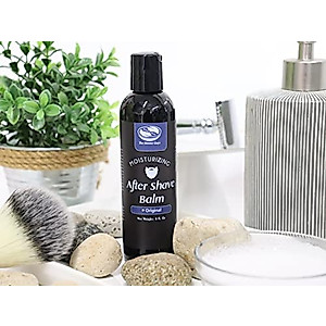 The Henna Guys 4 fl. Oz Aftershave Balm, Unscented, Excellent Aftershave Lotion, Soothes and Moisturizes After Shaving. Takes away Dryness