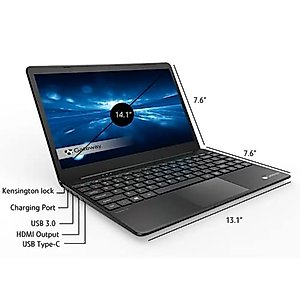 Gateway 2022 14.1” Ultra Slim IPS FHD Display, Intel Core i5-1135G7 Processor, 16GB RAM, 1TB PCIe SSD, Intel Iris Xe Graphics, Camera, Fingerprint Scanner, Bluetooth, Black, Win 10, 32GB USB Card