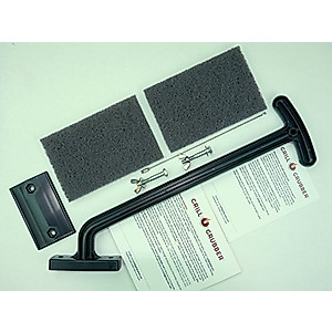 Grill Grubber BBQ Cleaning Brush Safe for People, Bristle-Free - NO Bristles That can Stick to Your Food, Made in USA!