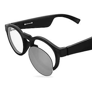 Glintbay 100% Precise-Fit Replacement Sunglass Lenses for Bose Rondo S/M BMD0005 - Photochromic Clear Non-polarized