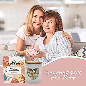 Mami Home Scented Mom Candle -for Loving, Inspiring Moms. Ideal, Thoughtful Uplifting Healing Gift for Mom's Birthday, Gifts for Mother's Day, I Love You Mom Candles(Lavender Vanilla, 10oz)