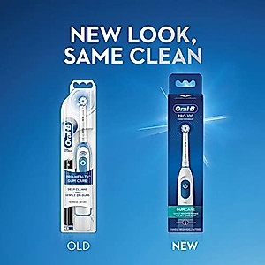 Oral-B Pro 100 GumCare, Battery Powered Electric Toothbrush, White