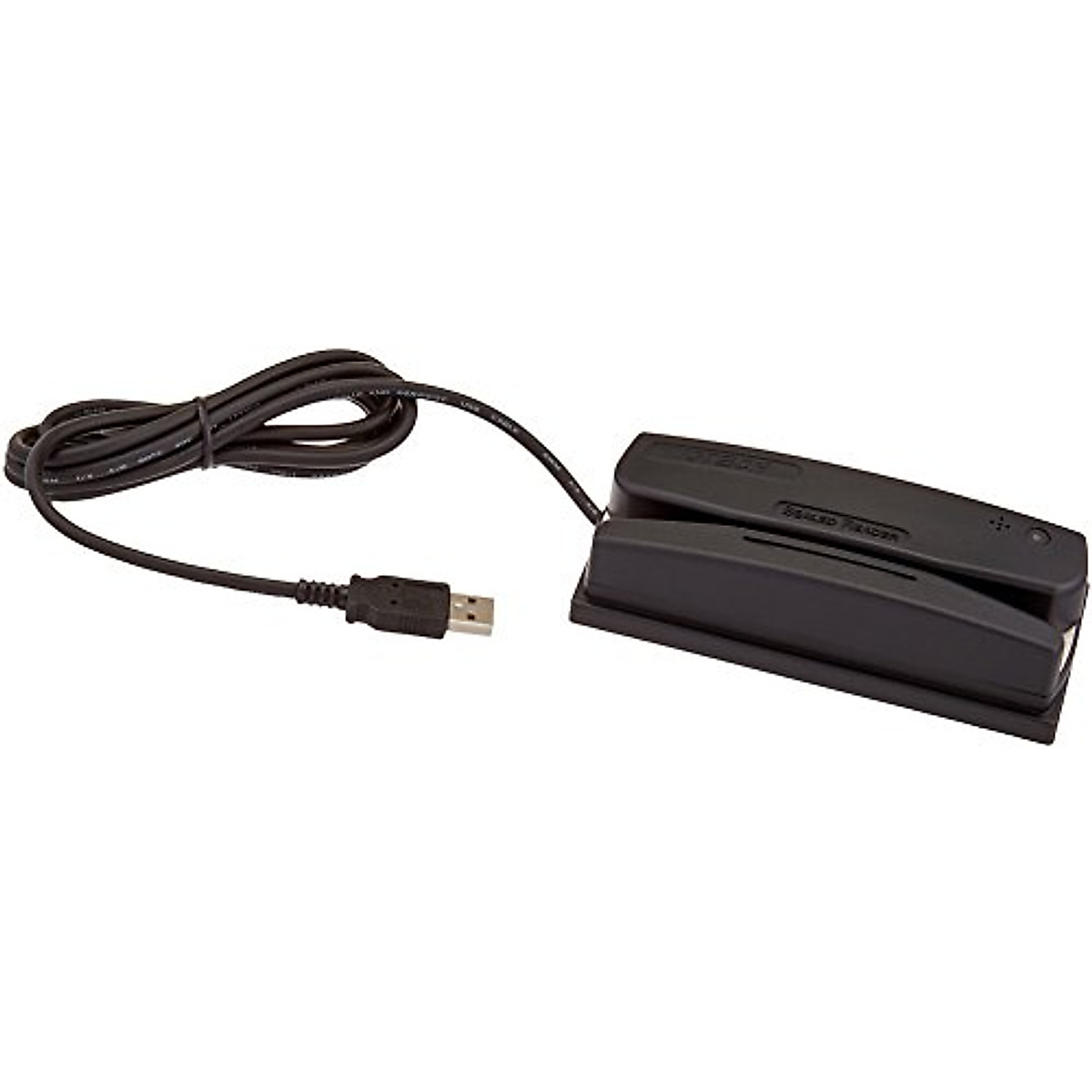 Idtech WCR3227-600US Omni Barcode and MagStripe Reader, Vis Red, Sealed, USBRS232, Emulation, Black