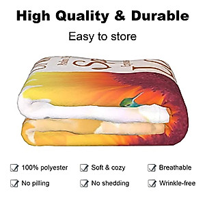 Christian Gifts for Women Blanket Inspirational Religiou Scripture Gifts for Women 60"X 50" Throw Blankets for Couch Bed Soft Cozy Bible Verse Blanket for Godmother Adults Kids