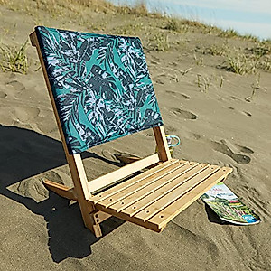 Duck Covers Bamboo Beach Chair, Olympic Forest