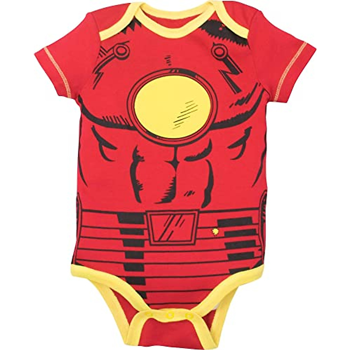 Marvel Avengers Iron Man Infant Baby Boys Cosplay Bodysuit and Pants Set 12 Months
