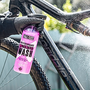 Muc Off Waterless Wash, 750 Milliliters - High-Performance, No Rinse Bike Cleaning Spray That Cleans and Polishes - Suitable for All Types of Bicycle