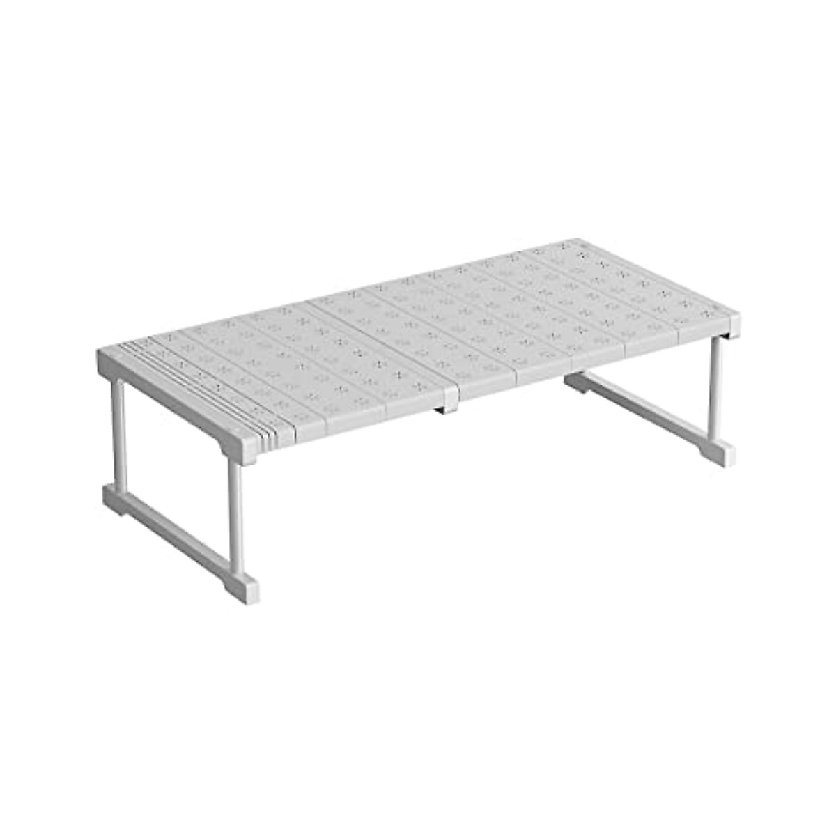 Closet Shelf, Expandable Shelf, Expandable Closet Shelf Storage Rack，Adjustable Locker Shelf for Closet/Camper (18.5-26.77in)