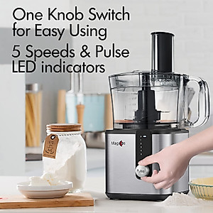Food Processor 5 Variable Speeds Vegetable & Juicing