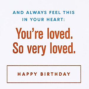 Hallmark Birthday Card for Son (Hangable or Displayable Decoration, Modern Mountains)