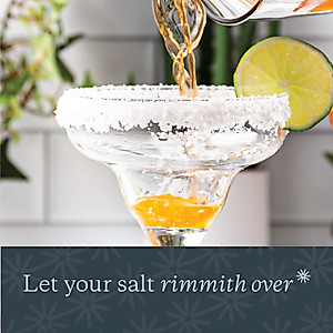 Vikko Margarita Glasses Set of 4, 10 Ounce, Crystal Clear Margarita Glass, Cosmopolitan Glassware for Margaritas, Frozen Drinks, Pina Coladas and Cocktails, Margarita Cups