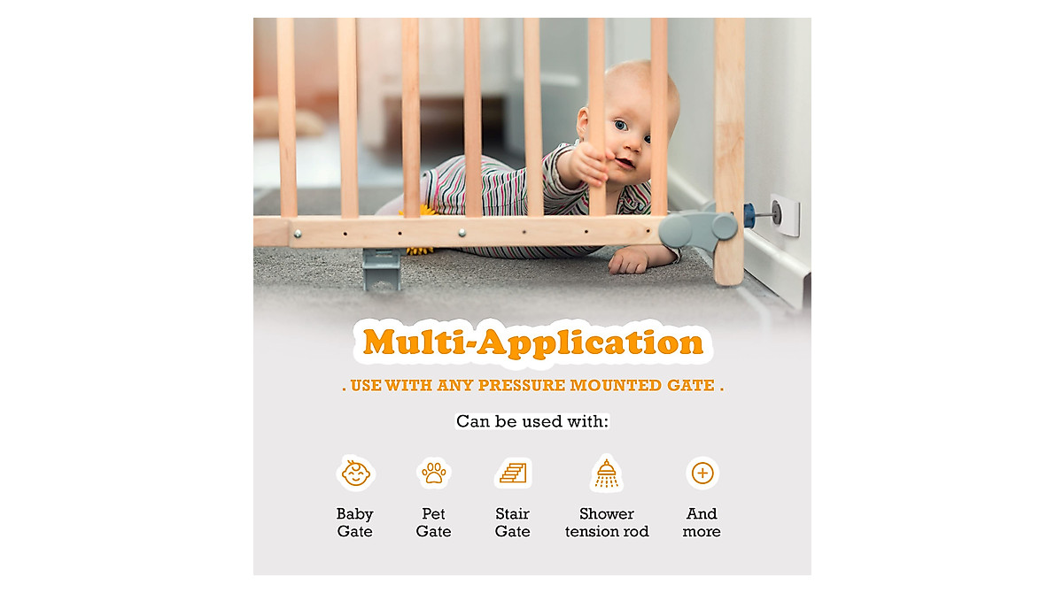 Wall Nanny Baby Gate Wall Protector | Protect Walls & Ensure Safety