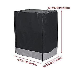 104CM X 69CM X 122CM Large Goodnight Bird Parrot Cage Cover Waterproof Dust Proof Cover Black-Out Birdcage Cover Durable Breathable Washable Material