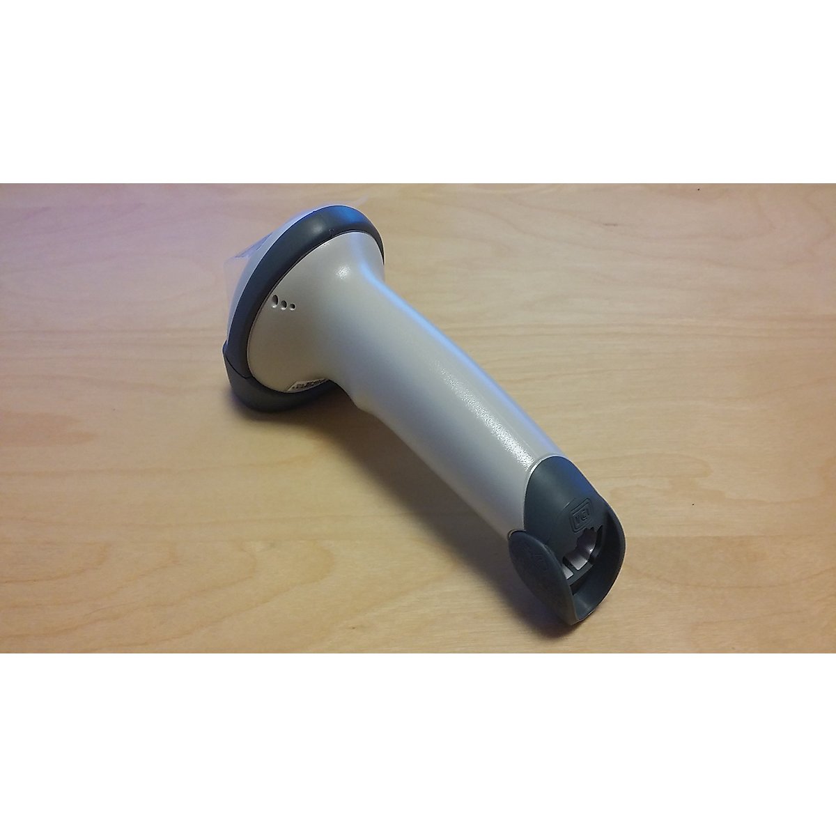 Zebra/Motorola Symbol LS2208 Handheld Barcode Scanner, Includes Stand and USB Cord (White)