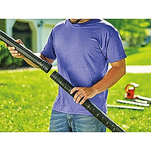 BLACK+DECKER Gutter Clean Attachment For Blower, Quick Connect (BZOBL50)