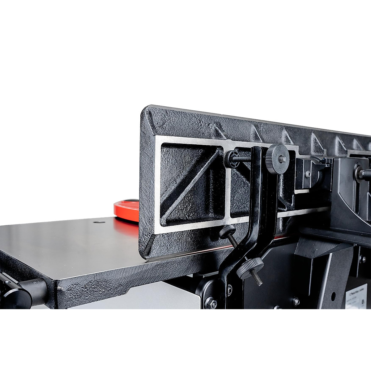 Cutech RP Jointer-125E+ 24" x 6" Cast Iron Fence with 8½" Fence Enhancement Brackets