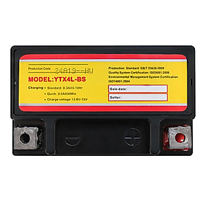 Mighty Max Battery YTX4L-BS Battery Replaces Bombardier Can-Am 70 DS70 10-12 - 4 Pack