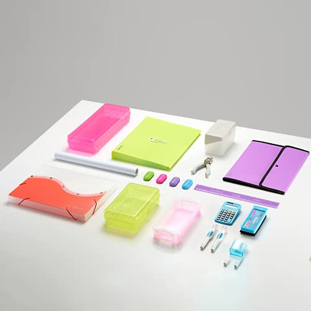 Accordion File Organizer 24 Pocket Expanding File & Cover Folder with Labels, Plastic Portable Desktop Letter A4 Paper Document Receipt Bill Storage, Filing Folder Organizer – by Enday