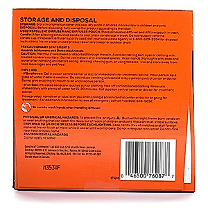 OFF! Refillable Mosquito Lamp, Repels Mosquitoes up to 10 x 10 feet, Protection for up to 6 Hours, 1 Count