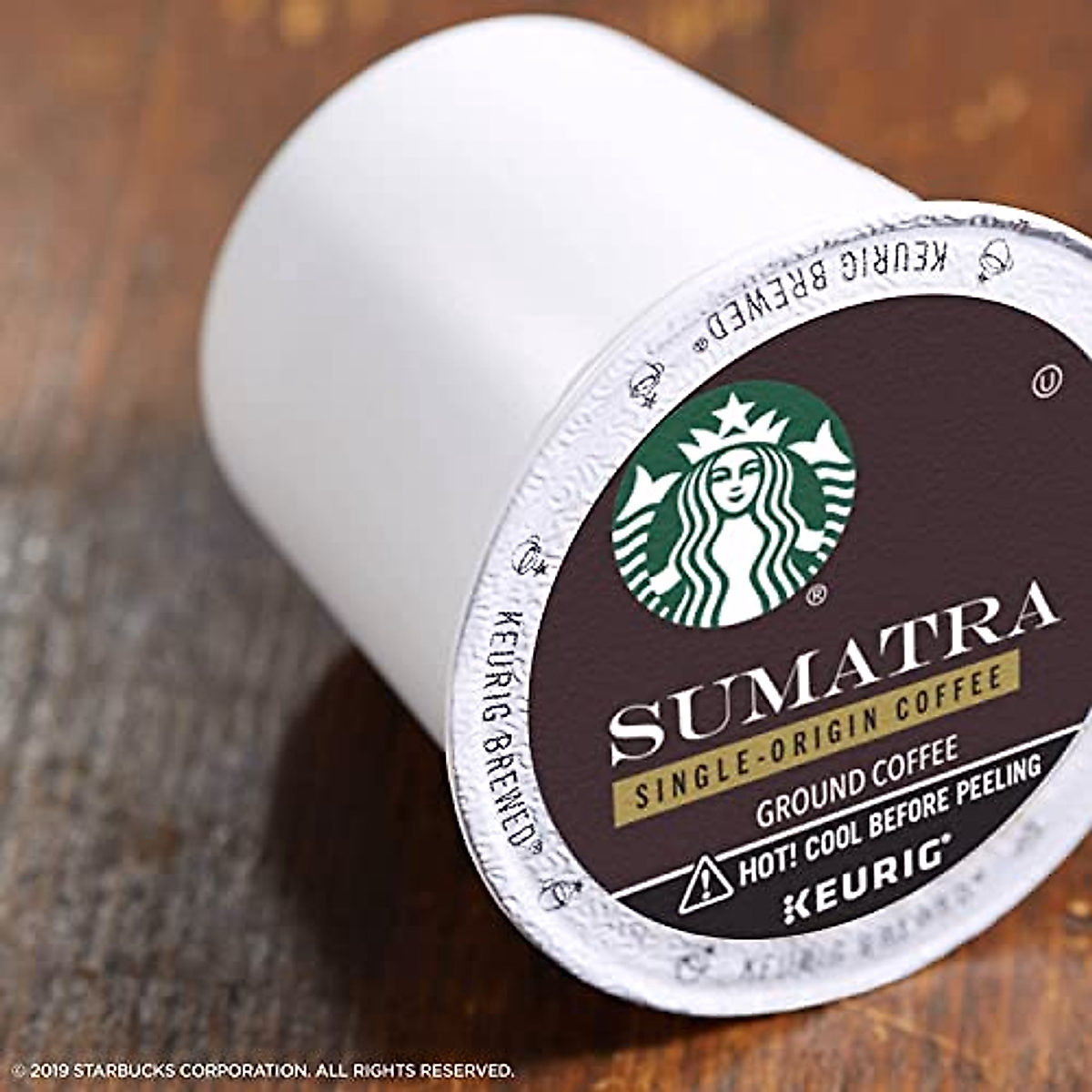 Starbucks Sumatra single serve K-Cup pods for Keurig brewers, 24 Count