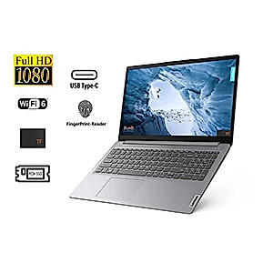 Lenovo 2023 Newest Ideapad Premium Laptop: 15.6" HD Dislpay , 2-Core AMD Athlon Silver(Upto 3.2Ghz), 8GB RAM, 256GB SSD, Radeon Graphics, FP-Reader, WiFi6, Bluetooth, DolbyAudio, HDMI, Win11S, TF