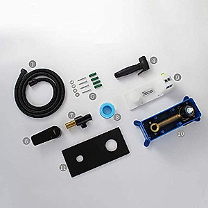 BINCAVIDOU Bidet Faucet Bidet Toilet Sprayer Set-Handheld Bidet Sprayer Kit-Bathroom Hand Shower for Self Cleaning Sink Faucet Bathroom Washroom Sink Faucet