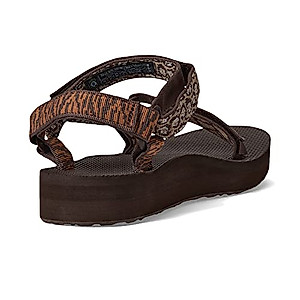 Teva Women's Midform Universal Sandal, Gemina Maple Sugar, 5