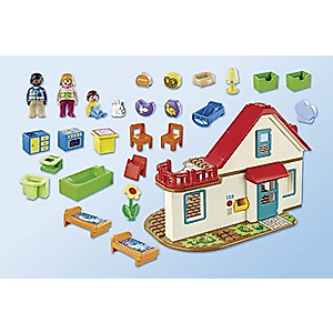 Playmobil 1.2.3 Family Home