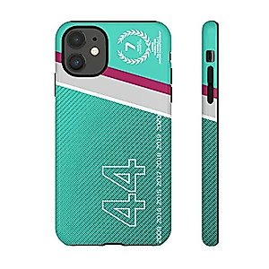 Lewis Hamilton, 7 World Champion 2020, F1 Racing, Formula 1 Motorsport, Tough iPhone Case (iPhone 11)