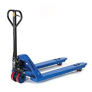 Global Industrial Narrow Fork Pallet Jack Truck, 6600 Lb. Capacity, 21 x 36