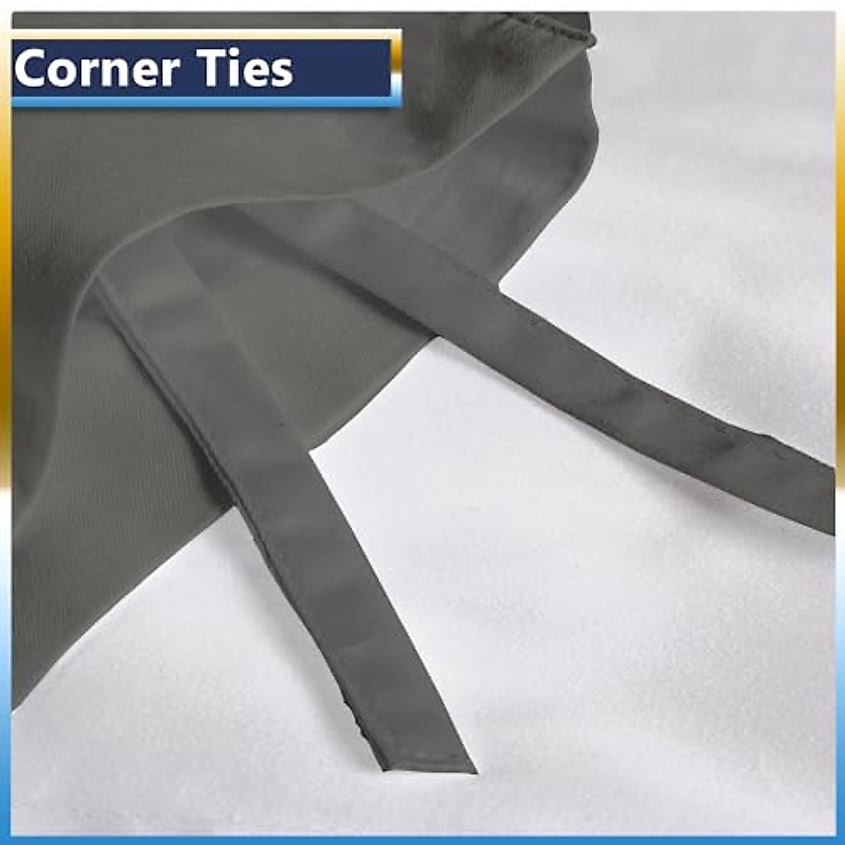 California Bedding Decorative Pinch Plated Pintuck Duvet Cover 800 TC Egyptian Cotton Oversized King 120x98 Size 1-PCs Duvet Cover Zipper & Corner Ties Breathable & Soft Dark Grey Solid