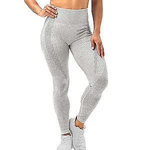TSUTAYA Seamless Workout Leggings for Women Tummy Control Women's High Waisted Butt Lifting Leggings Gym Yoga Pants