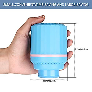 Vacuum Storage Bag with Electric Pump,10-Pack Space Saving Bag,Vacuum Compression Bag for Travel and Home for Quilts,Blankets,Clothes,Pillows. (Blue pump)