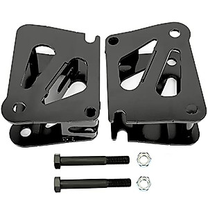 HECASA 3" 4" 5" 6" Snowplow Drop Lift Bracket Compatible with Western SnowEx Ultramount Snowplow Lifted 4x4 Trucks with Higher Pin Mounting Heights Only