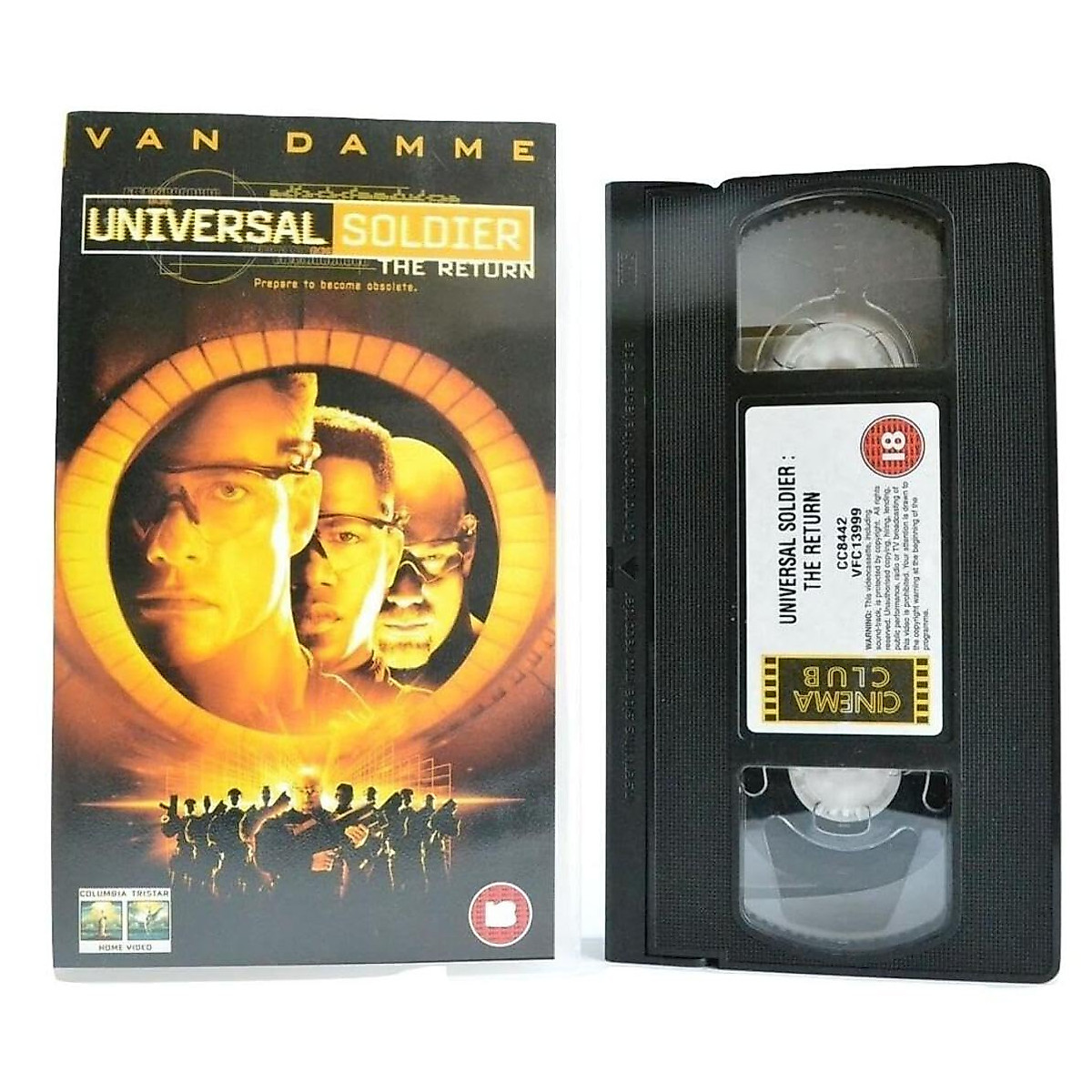 Universal Soldier: The Return - Action - Van Damme - Michael Jai White - VHS