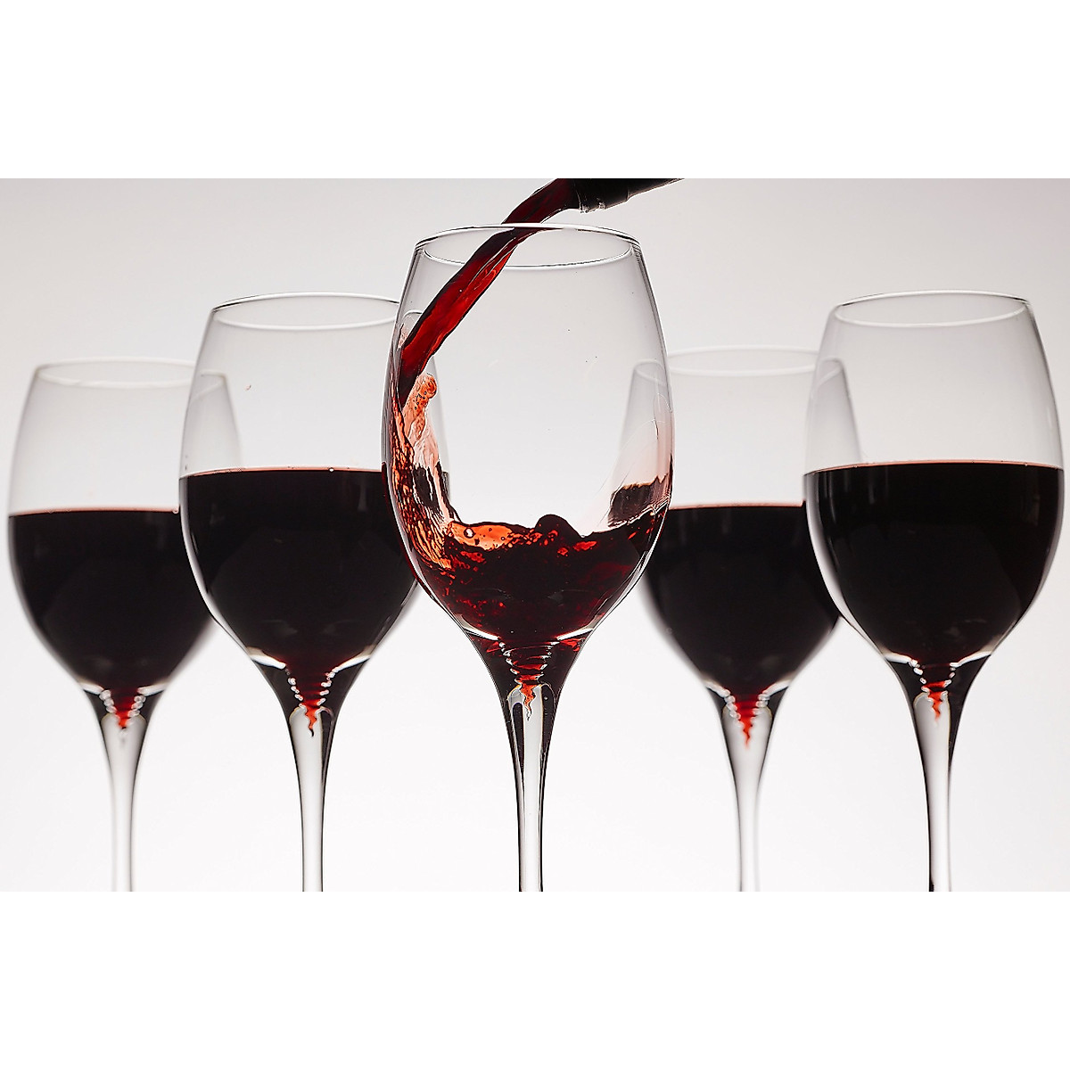 Vacanti Spirale Wine Glass (Set of 2) - Skip Aerating and Decanting - Filter Sediment From Wine Right in the Glass