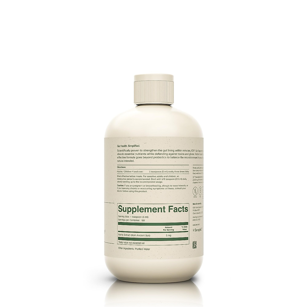 ION* Intelligence of Nature Gut Support | Promotes Digestive Wellness, Strengthens Immune Function, Alleviates Gluten Sensitivity, Enhances Mental Clarity (16 oz.)