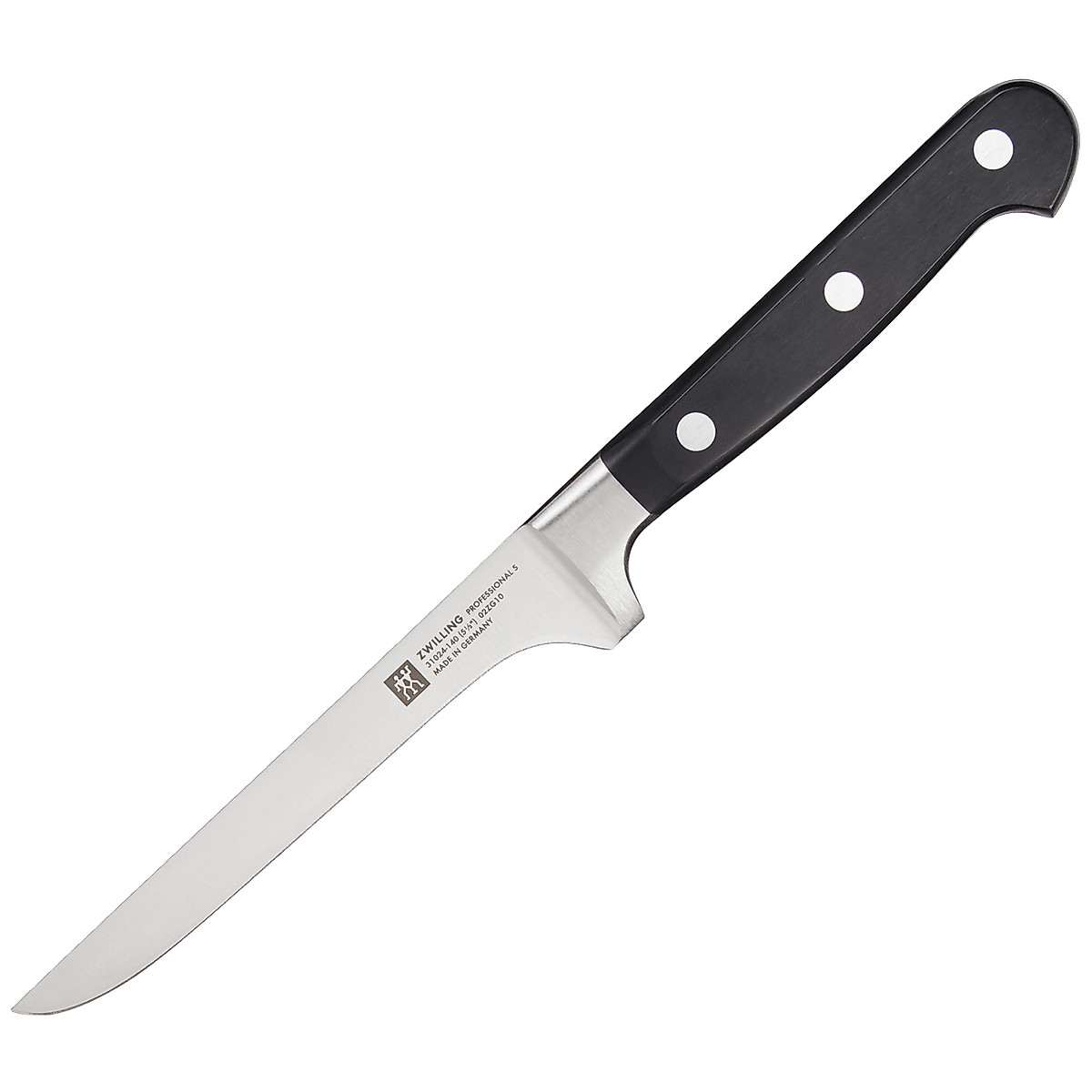 Zwilling  J.A. Henckels Professional S, Flexible Boning Knife, Kitchen Knife, German Knife, 5.5 Inch, Stainless Steel, Black