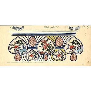 An original design for a porcelain pot