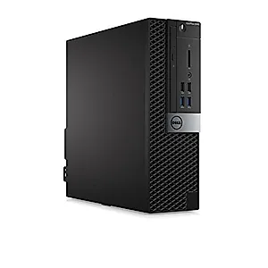 Dell WT0TF OptiPlex 5040 SFF Small Desktop (Intel Core i5-6500, 8GB 1600MHz DDR3L RAM, 256GB SSD, Windows 10 Pro, Black)
