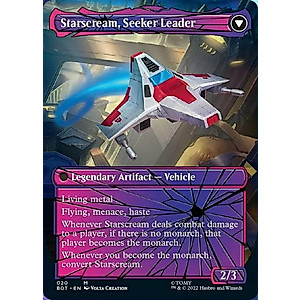 Magic The Gathering - Starscream, Power Hungry // Starscream, Seeker Leader (020) - Shattered Glass - Transformers