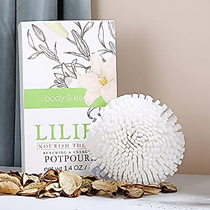 Gift Baskets for Women,Body&Earth Spa Basket Gifts for Women,Lily 10pc Spa Kit Gift Set with Bubble Bath,Shower Gel,Body Scrub,Body Lotion,Bath Salt,Birthday Gifts Set for Women,Mom,Mother's Day Gifts