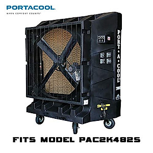 Portacool PARKULJ27000 Kuul Replacement Evaporative Media Set for Jetstream 270, PAC2K482S, Tan