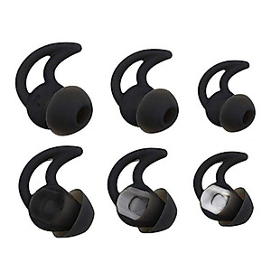TECKEEN Soft Large/Medium/Small Size Earbuds for Bose QC30/QC20/QC20i/SoundSport SIE2i IE2 IE3