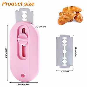 TAWPYA Bread Lame Sourdough Scoring Tool Baking Supplies,Quick Refill Blade Bread Cutter/Knife for Homemade Bread
