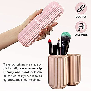 EDNA HOME Travel Toothbrush Holder, 3 Sets