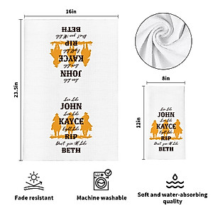 Agifteria TV Show Merchandise for Women, Beth Dutton for Men Funny Kitchen Towels Dutton Ranch Decor Merch Gifts Idea for Birthday Housewarming Don't Make Me Go Beth Dutton On You