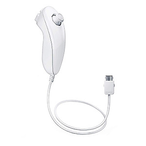 Nintendo Nunchuk Controller - White (Renewed)